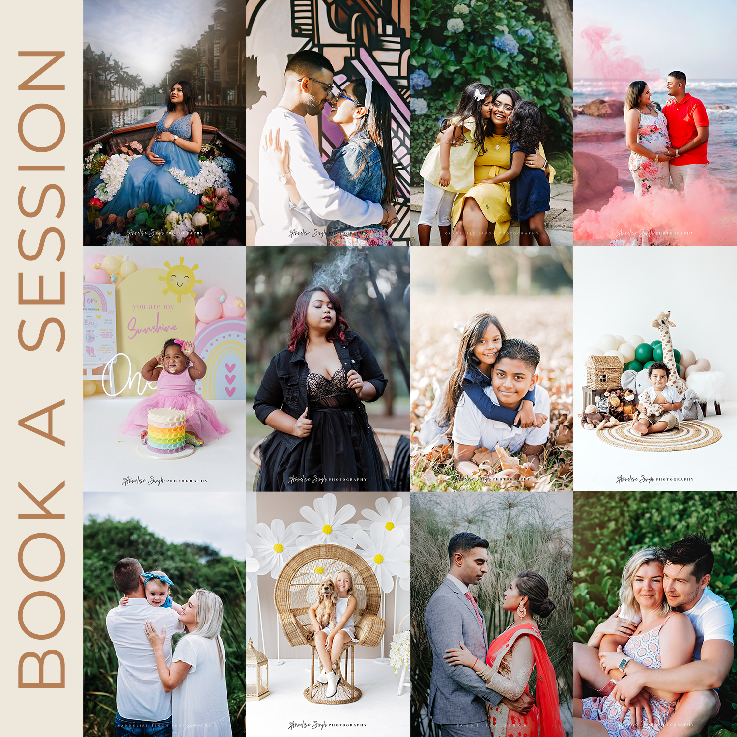 Book a Session – Annelise Singh Photography